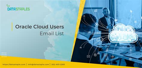 Oracle Cloud Users Email List Datastaples