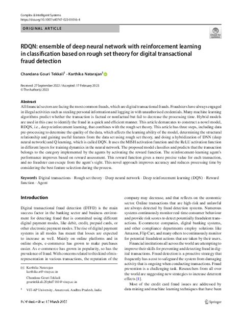 Pdf Rdqn Ensemble Of Deep Neural Network With Reinforcement Learning