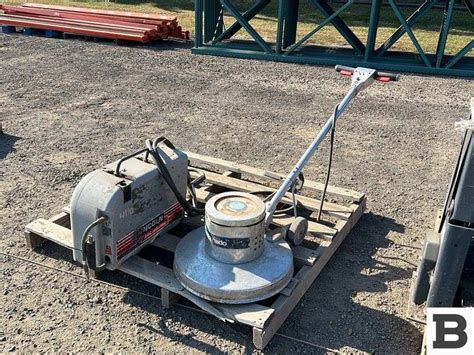 Tornado Floor Buffer Lincoln Ln 25 Wire Feed Welder Booker Auction Company