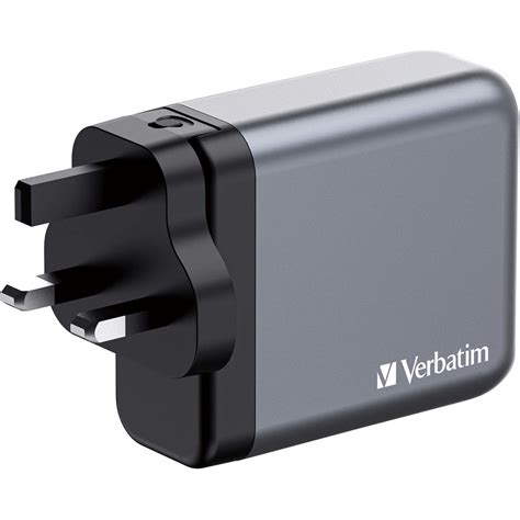 Verbatim Pd Reiselader W Usb Xusb C Gan Grau Netzteile