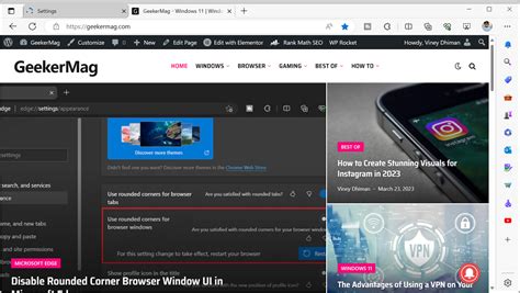 Enable Disable Rounded Corners Ui For Tabs In Microsoft Edge
