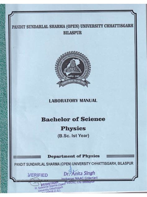 Bsc Physics Pdf Diffraction Optics
