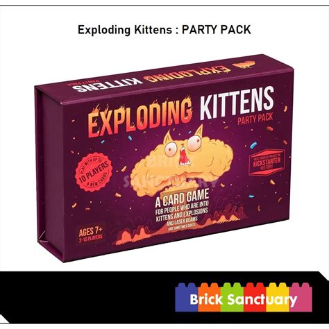 Exploding Kittens Party Pack Shopee Malaysia