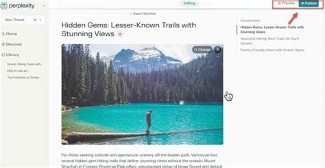 How To Use Perplexity AI Pages To Write Visually Appealing Articles