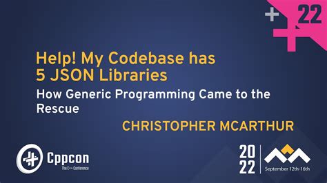 Help My Codebase Has 5 Json Libraries How Generic Programming