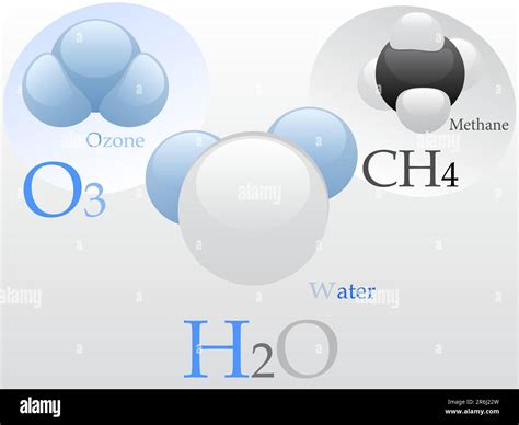 Set Of Vector Molecules Stock Vector Image And Art Alamy