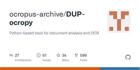 GitHub Ocropus Archive DUP Ocropy Python Based Tools For Document Analysis And OCR