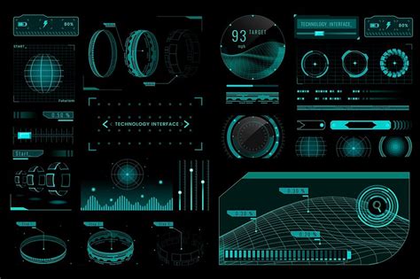 Velocity Technology Interface Template Design Premium Vector Rawpixel