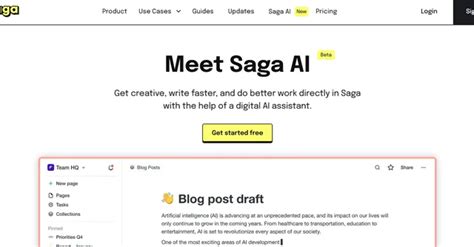 Saga Ai Textify Analytics