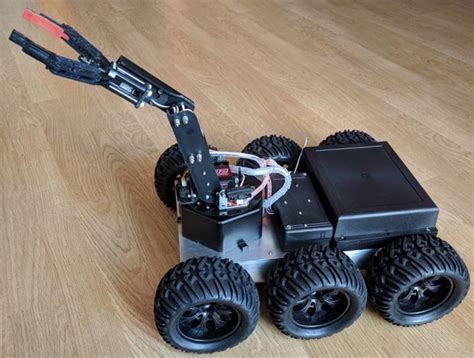 Diy 6wd All Terrain Robot Open Electronics