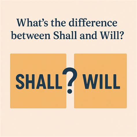 Whats The Difference Between Shall And Will Speak English By