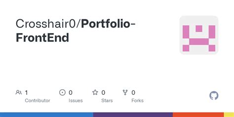 Portfolio FrontEnd Src Index Html At Master Crosshair0 Portfolio FrontEnd GitHub