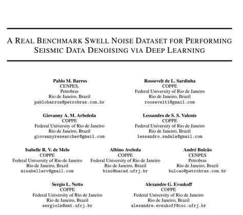 Isabelle Melo On Linkedin Deeplearning Machinelearning Seismic Geophysics Computervision