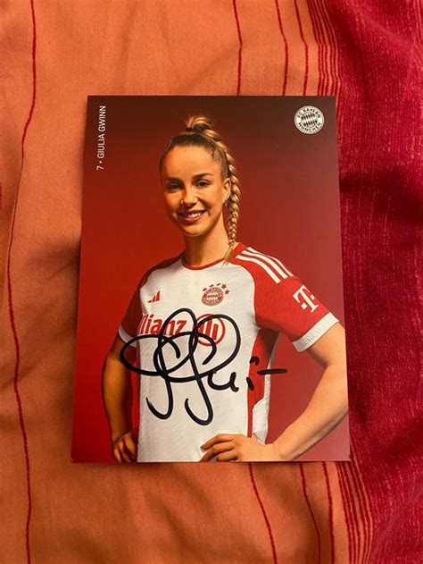 Autogrammkarte Giulia Gwin Handsigniert Gebraucht In Rüschlikon Für