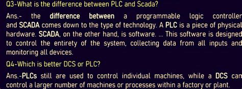 What Is Difference Between HMI PLC SCADA DCS Most Important Question Asked In Interviews