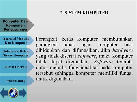 Ppt Sistem Komputer Untuk Pelajaran Sma Pptx
