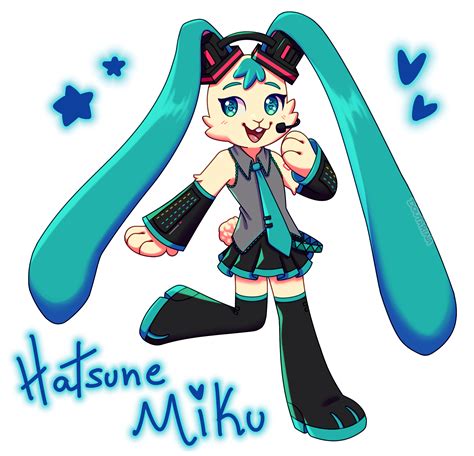 Furry Miku By Doutarina Sheezyart