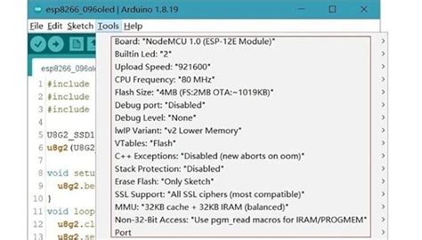 Nodemcu V3 Esp8266 Esp 12e Iot Wifi E Display Oled 096 Com Usb C