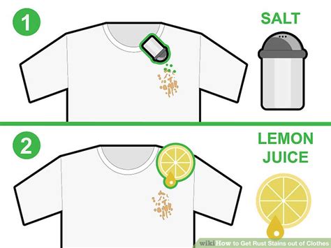 Ways To Get Rust Stains Out Of Clothes WikiHow