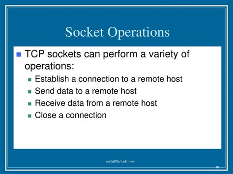 PPT TCP Socket Application PowerPoint Presentation Free Download ID