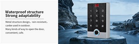 Wifi Touch Keypad Biometric Access Control TF WIFI Keypad Access Control SIB Technology Co LTD