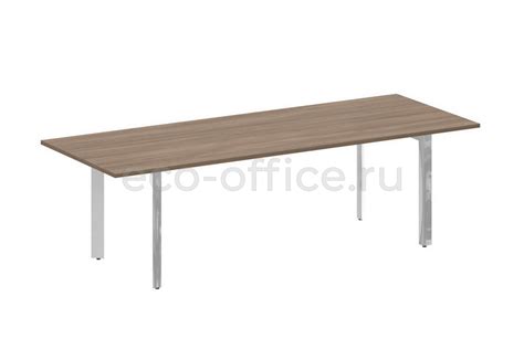 Купить Стол переговорный Onix Direct Lux M O Mp Prg 25 Дуб Аризона по цене в компании Эко офис