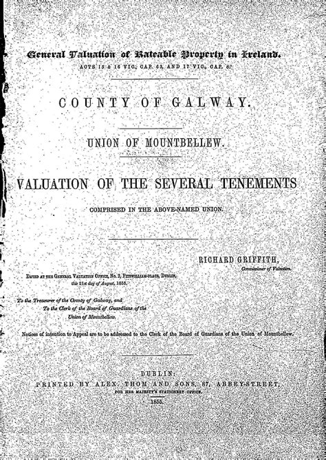 Griffiths Valuation Skehana And District Heritage