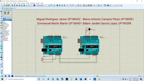 Proteus Y Arduino I2c Comunicación Entre Arduinos Youtube