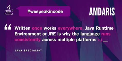 Amdaris On Linkedin Java Wespeakincode Applicationdevelopment