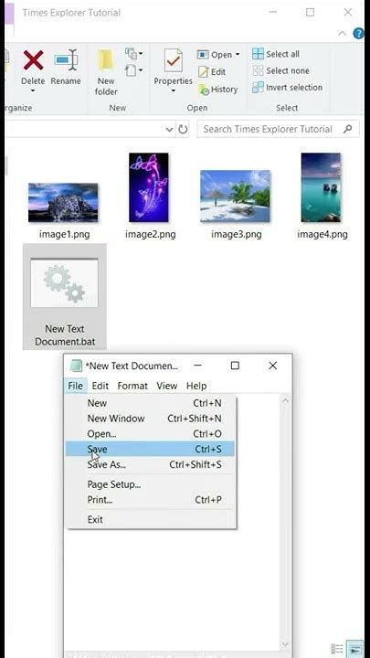 Trick To Rename Multiple Files Extension Within A Second Ren Rename File Trick Shorts Youtube