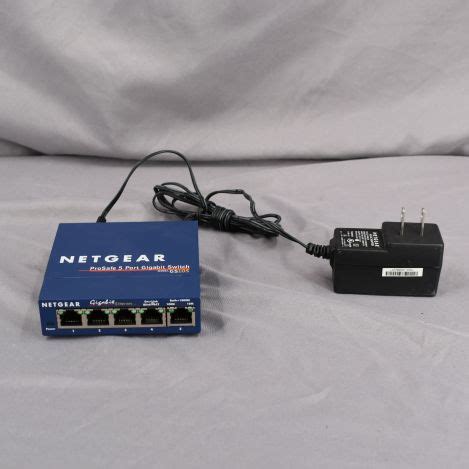 Netgear GS Network Switch Power Supply Included