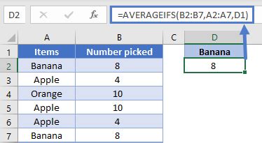 AVERAGEIF AVERAGEIFS Functions Average Values If Excel Google Sheets Automate Excel