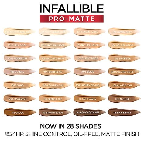 Infallible Pro Matte Foundation Artofit