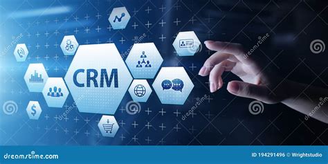 Crm Customer Relationship Management Automation System Software Business And Technology