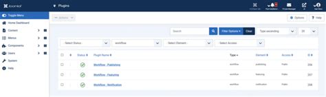 j4 x workflow joomla documentation