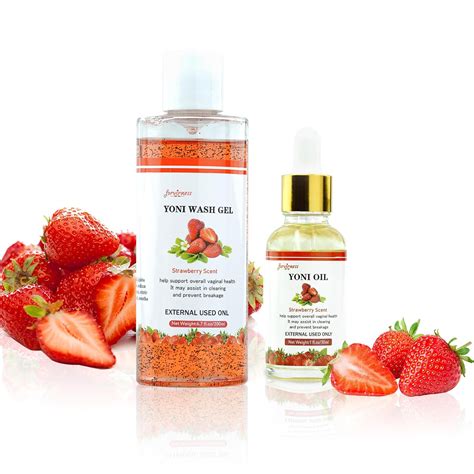 Forvirness Natural Feminine Wash Yoni Wash Yoni Oil Set