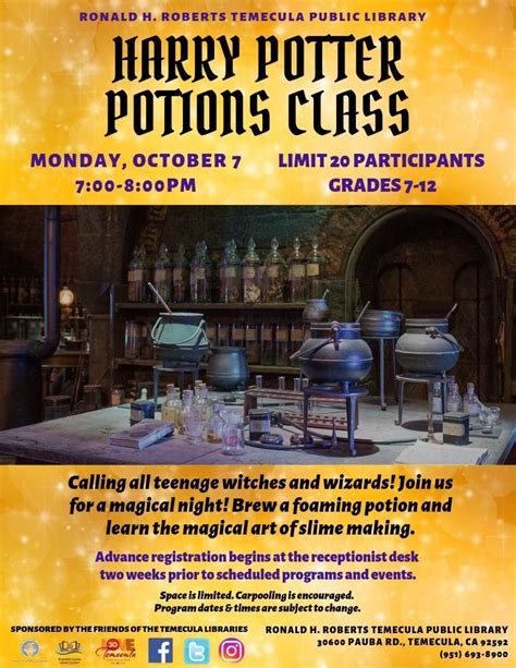 Harry Potter Potions Class