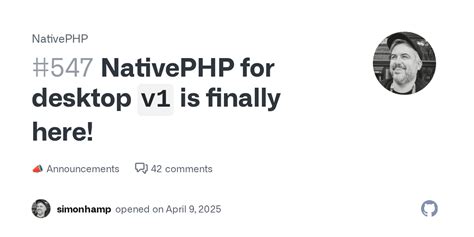 Nativephp For Desktop V Is Finally Here Nativephp Discussion Github