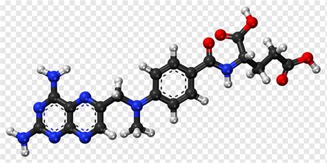 Methotrexate Antifolate Levomefolic Acid Chemical Structure Model Celebrities Structure