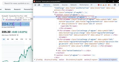 How to scrape Yahoo Finance in Python