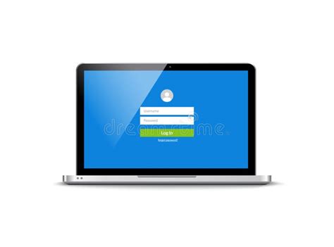 Password Computer Screen Stock Illustrations 29469 Password Computer
