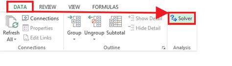 Excel Solver Tool Optimizing Complex Problems Free Online Tutorial