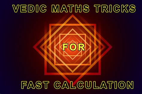 5 Top Vedic Maths Tricks For Fast Calculation Hitaishi Publisher