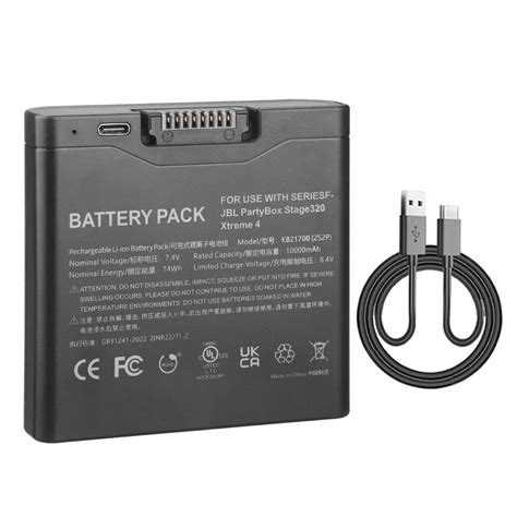 JBL Battery 400 Аккумулятор для колонок JBL Xtreme 4 JBL PartyBox Stage ...