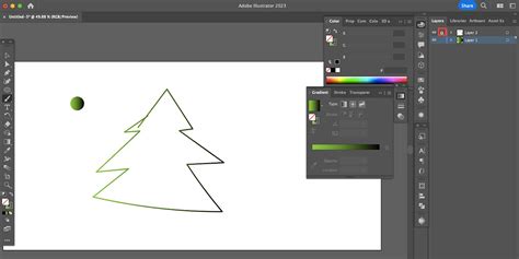 How To Make A Christmas Tree In Adobe Illustrator