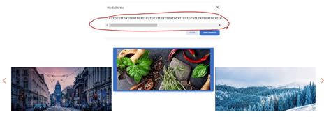 If You Combine Multi Item Carousel And Modal Vertical Scrol Material
