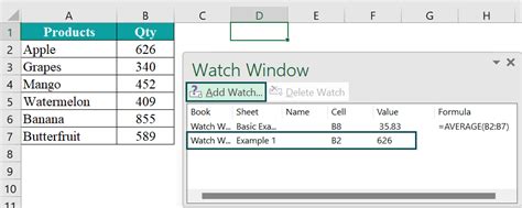 Watch Window In Excel What Is It Examples How To Use