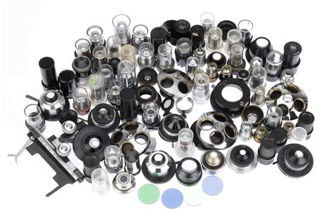 Lot 751 Large Collection Of Microscope Objectives