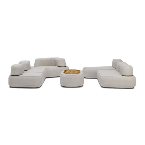 Skew Sofa Set Black