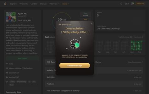 Ayush Raj On Linkedin 100dayofcode Dsa Challenges Leetcode Continously Consistent Day